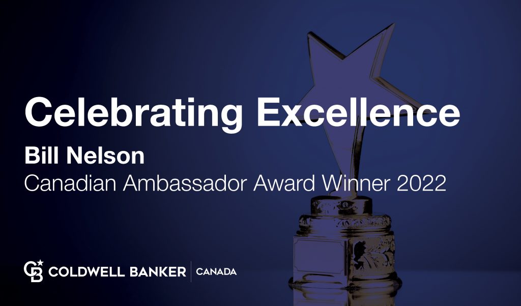Coldwell Banker Canada’s Canadian Ambassador Award Winner Honoured for ...